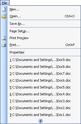 Office Tip: Increase the Most Recently Used (MRU) File List for Office ...
